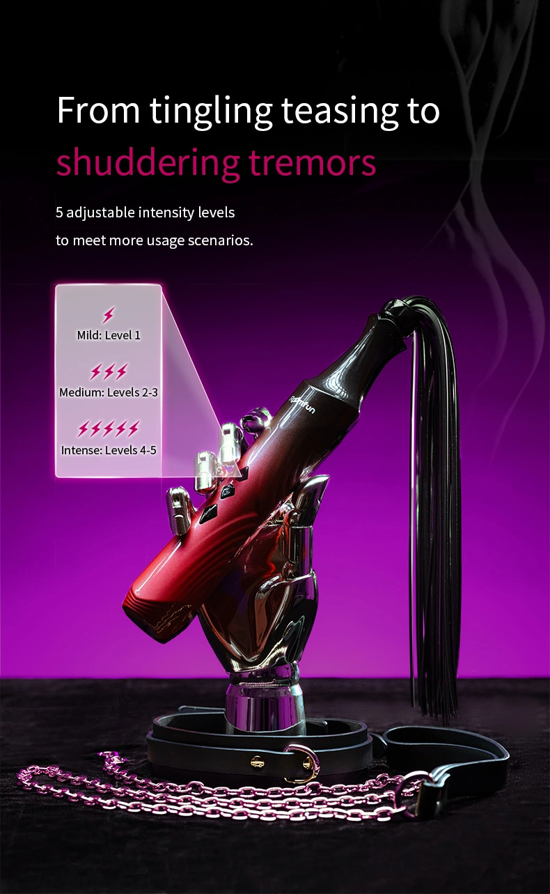 Electrocution BDSM – Magic Wand Electro Whip (ZW-143) - RoomFun